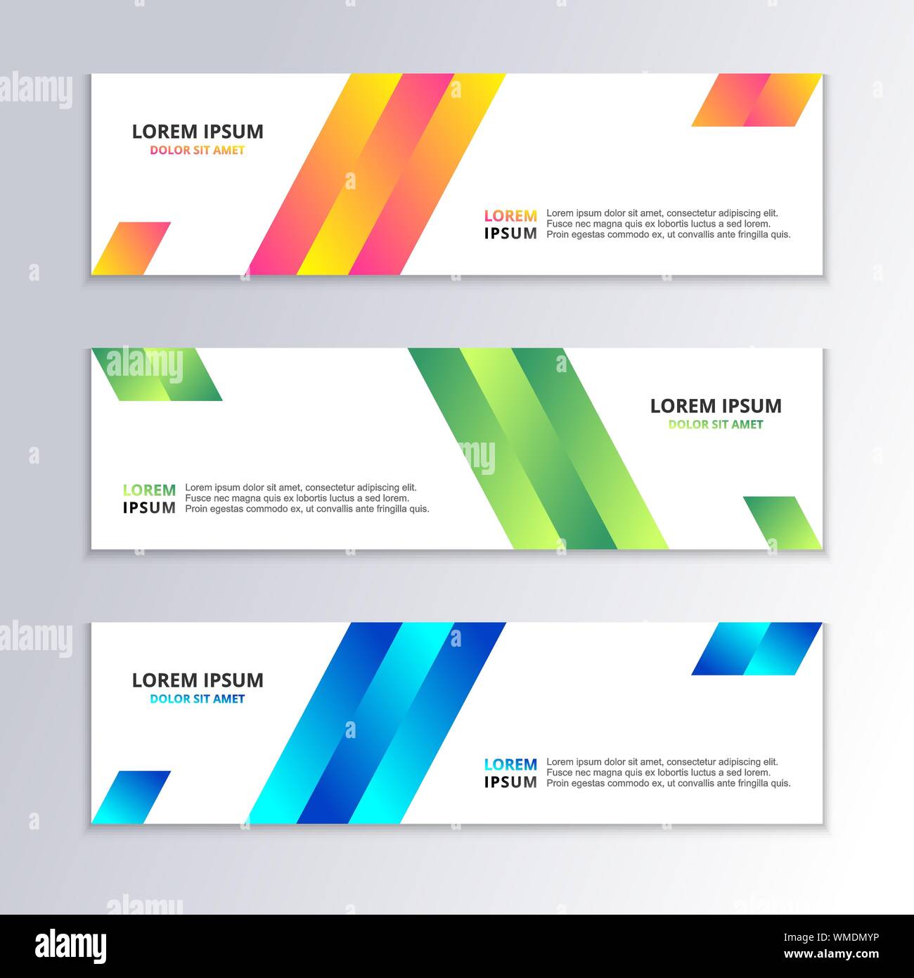 Business Banner Template, Gradient Color, Modern Layout, web header ... Business Banner Template, Gradient Color, Modern Layout, web header ...