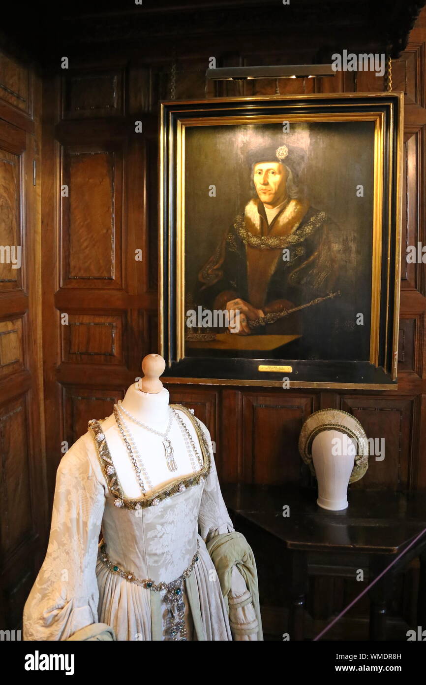 Hever Castle Kent Interior High Resolution Stock Photography and Images ...