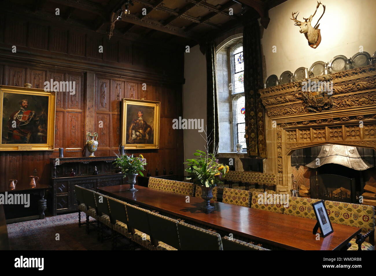 Hever Castle Kent Interior High Resolution Stock Photography and Images ...