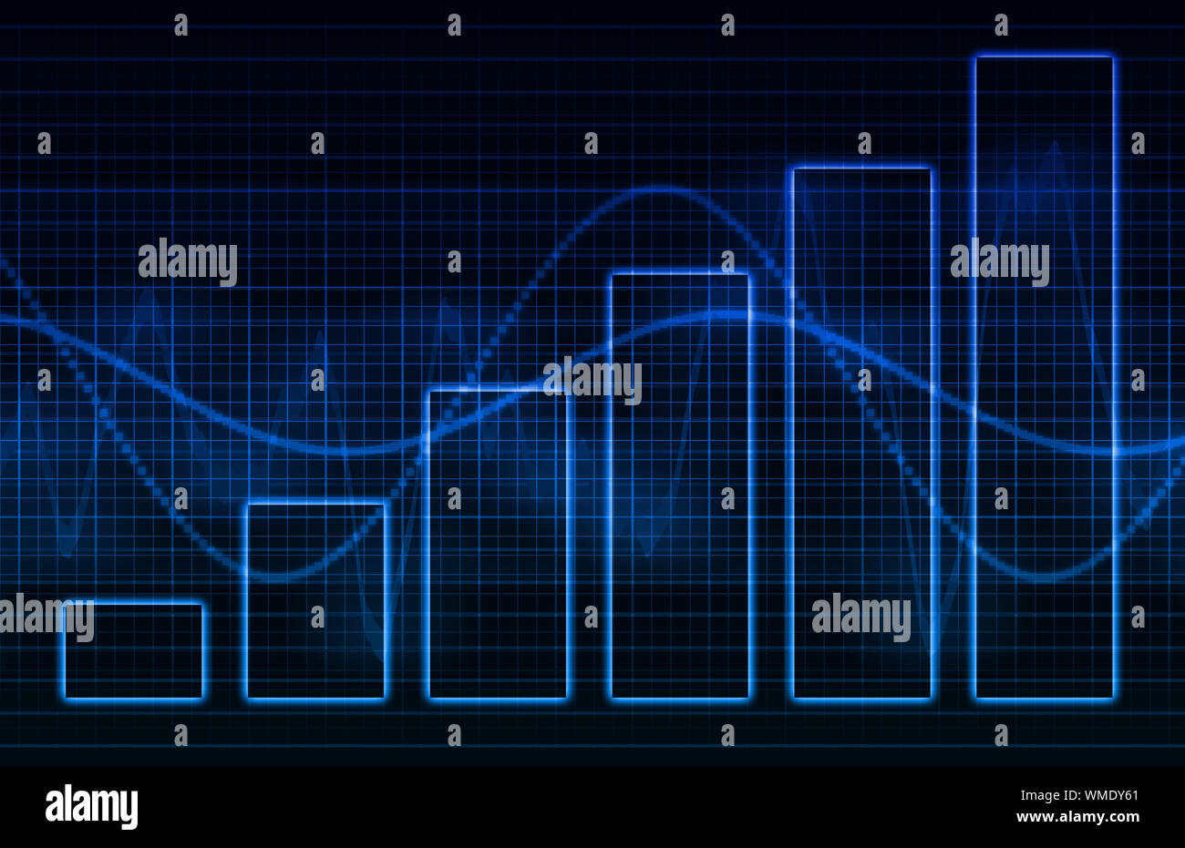 Business Charts Concept Diagram as a Abstract Stock Photo - Alamy