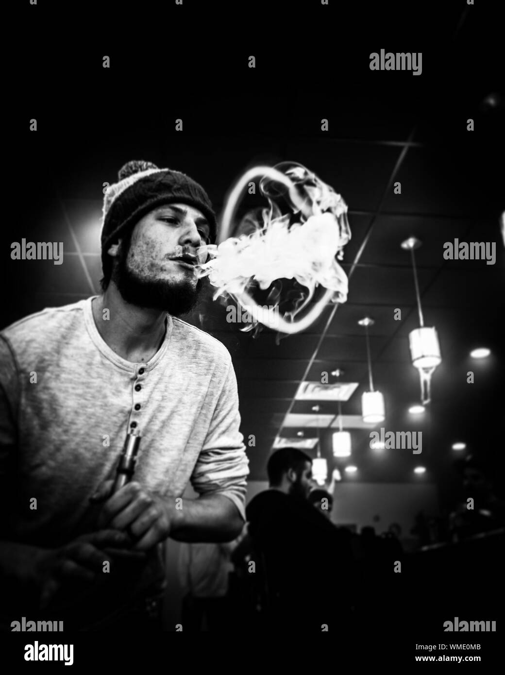 Smoke ring hi-res stock photography and images - Alamy