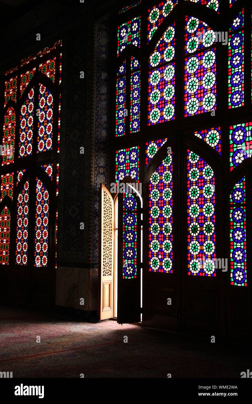 Open windows in temple hi-res stock photography and images - Alamy