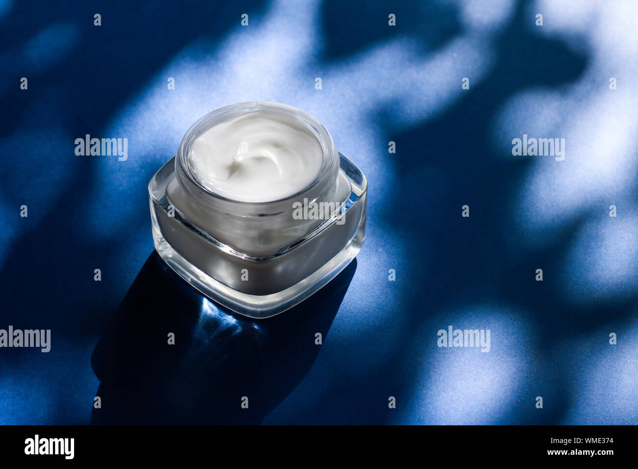 Anti-age moisturizer, luxe cosmetics and organic science concept ...