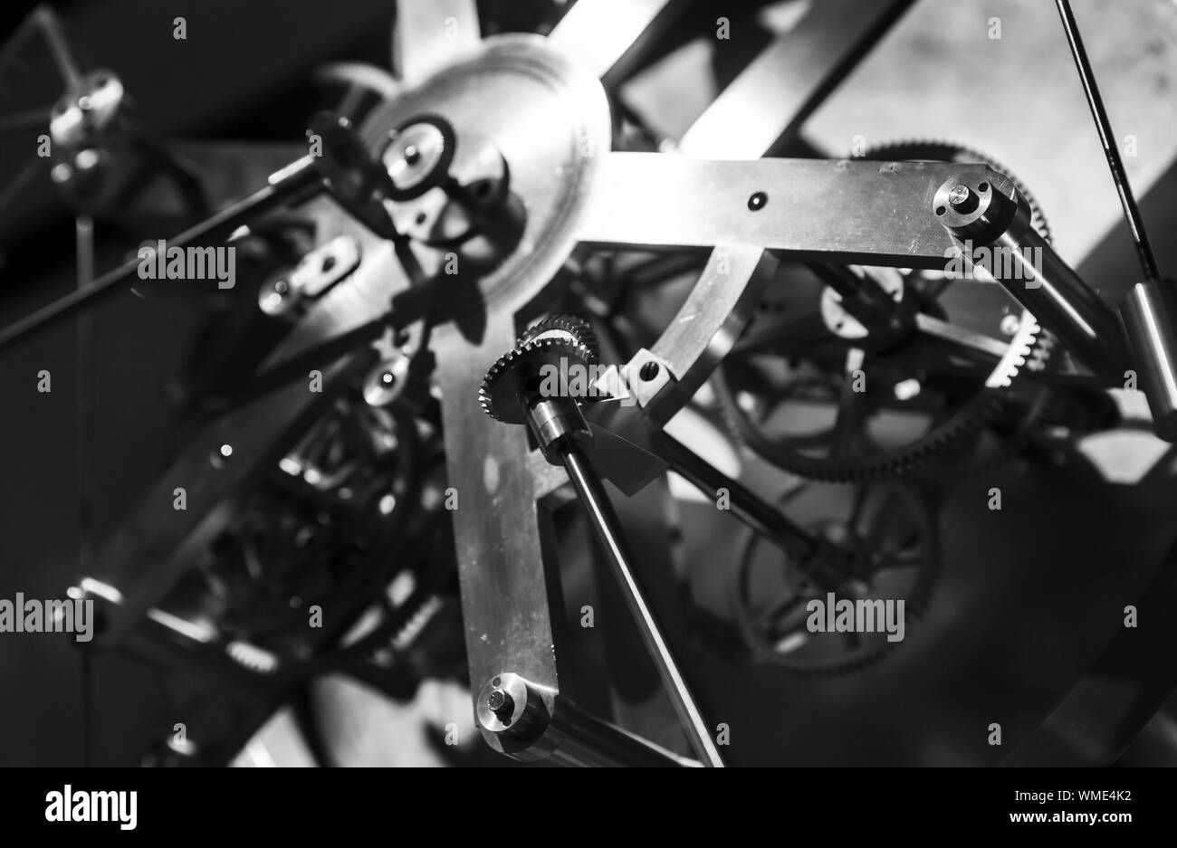 Inside an antique clock hi-res stock photography and images - Alamy