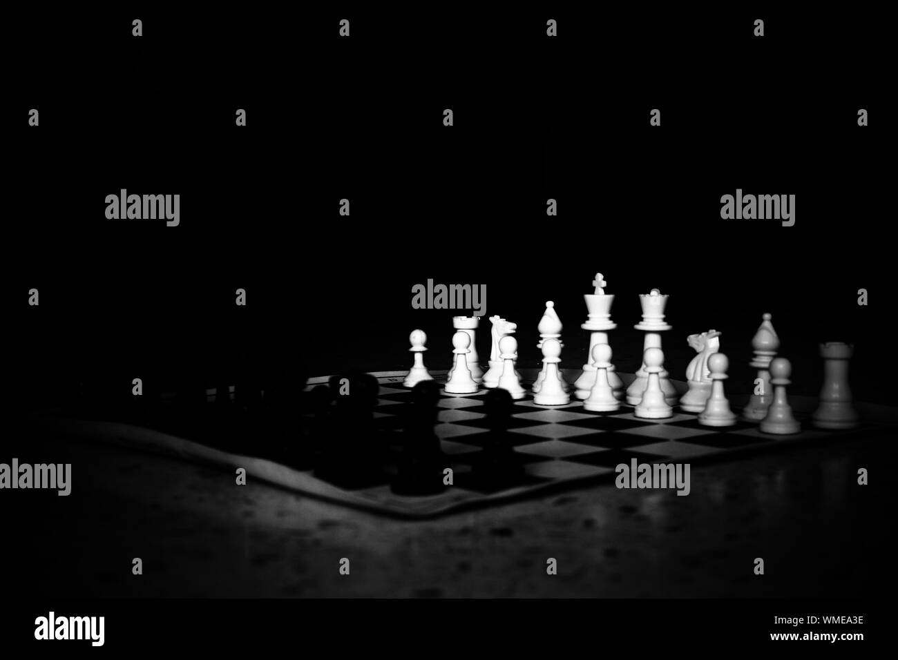 Chess Board On The Floor High Resolution Stock Photography and Images ...