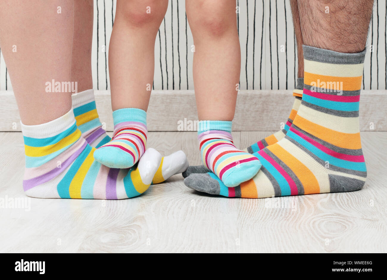 Family Socks High Resolution Stock Photography and Images - Alamy