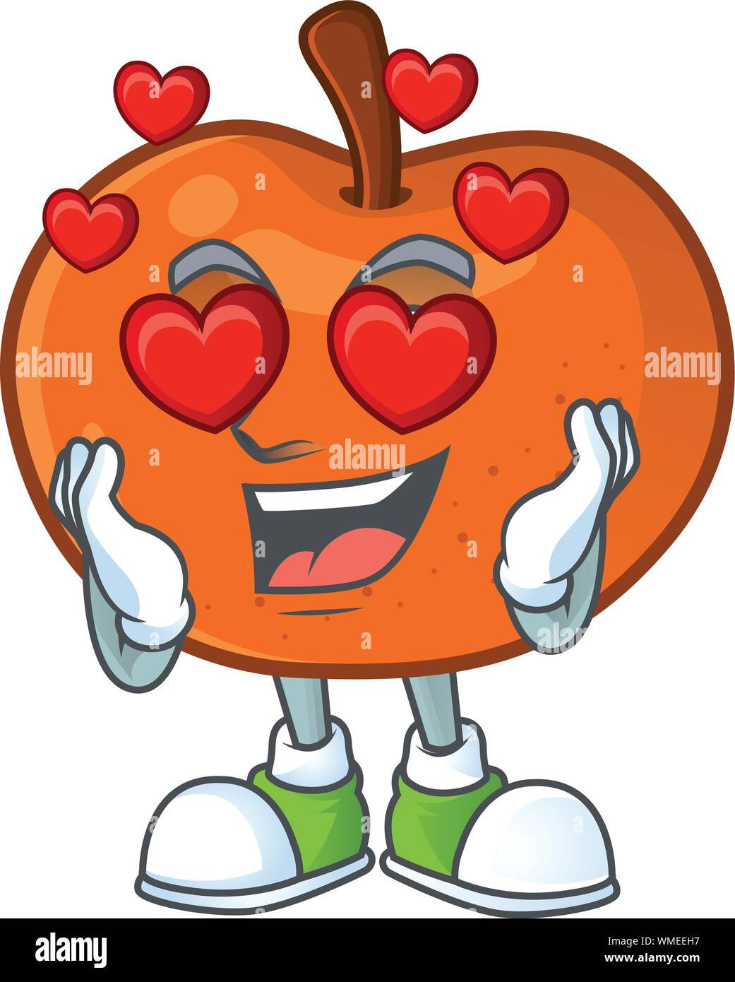 Tangerine eye Stock Vector Images - Alamy