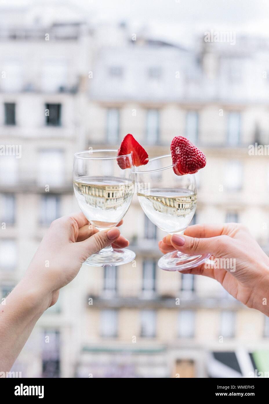 Women toasting hi-res stock photography and images - Alamy