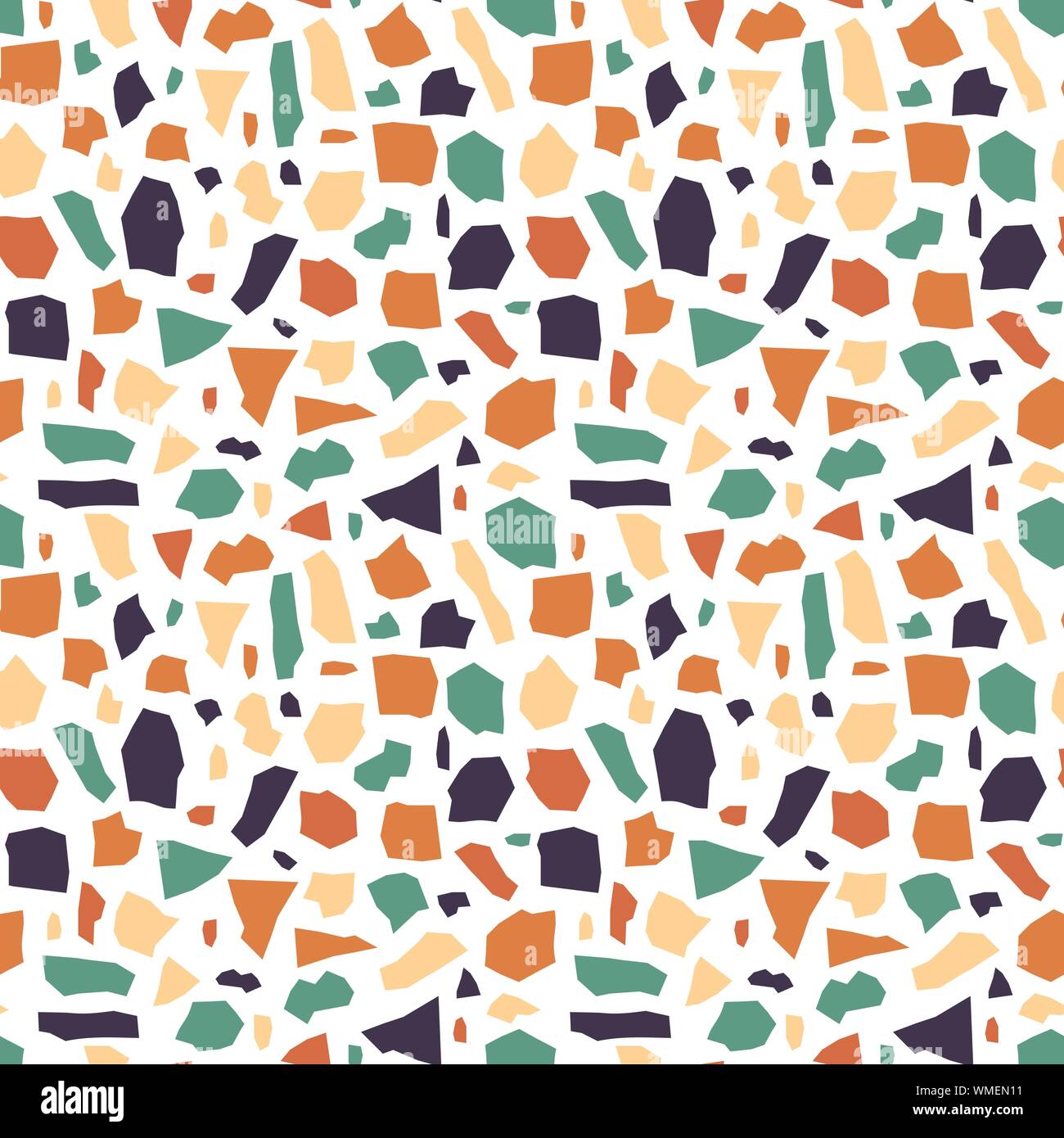 terrazzo abstract seamless vector pattern background Stock Vector Image ...