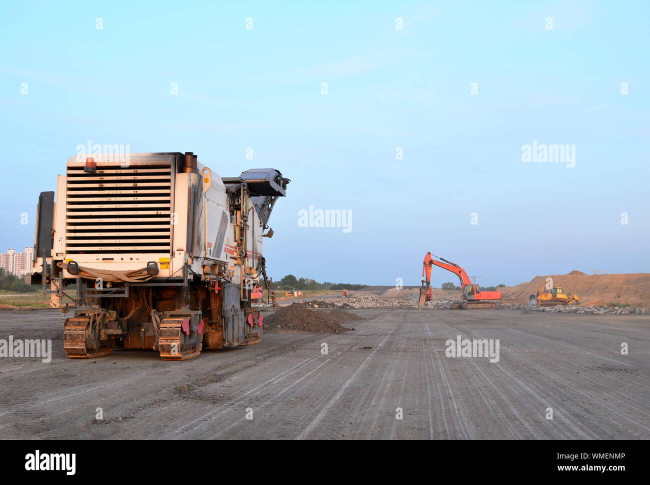 Cold milling machines are used for the quick, highly efficient removal ...