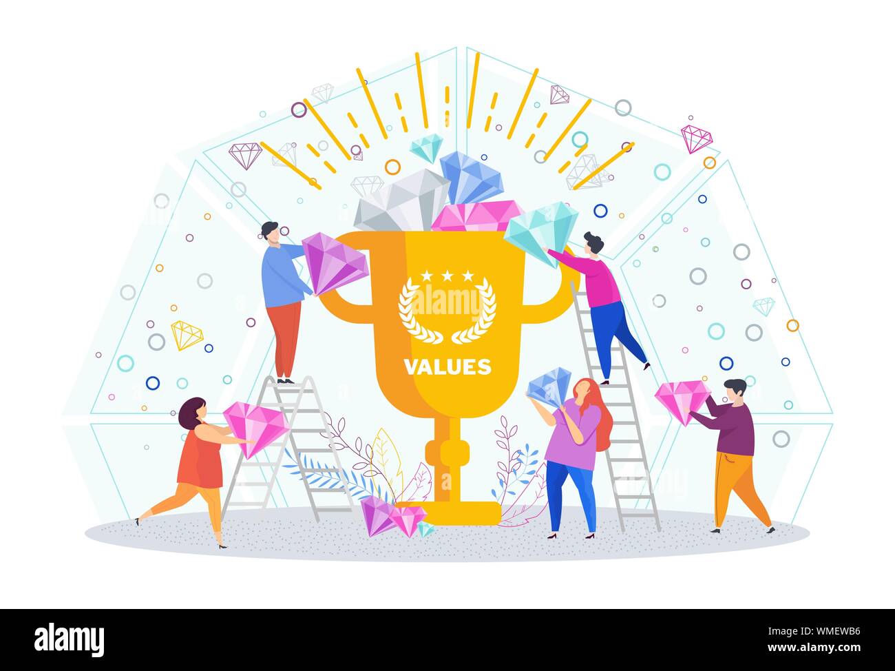 Shared value Stock Vector Images - Alamy