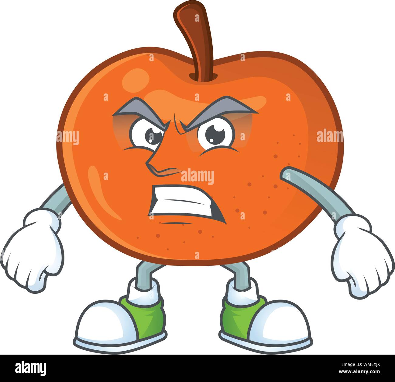 Scream tangerine sweet in the cartoon shape Stock Vector Image & Art ...