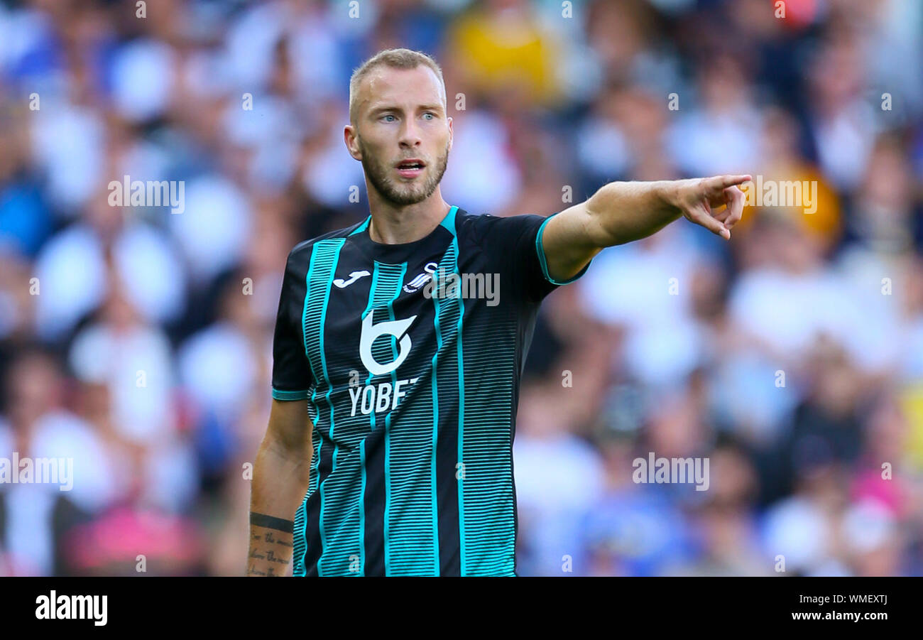 Swansea City's Mike van der Hoorn Stock Photo - Alamy