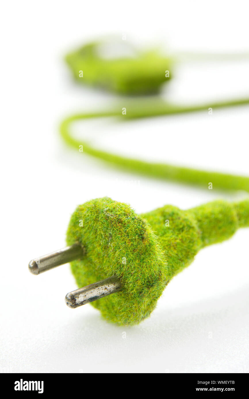 Green plug hi-res stock photography and images - Alamy