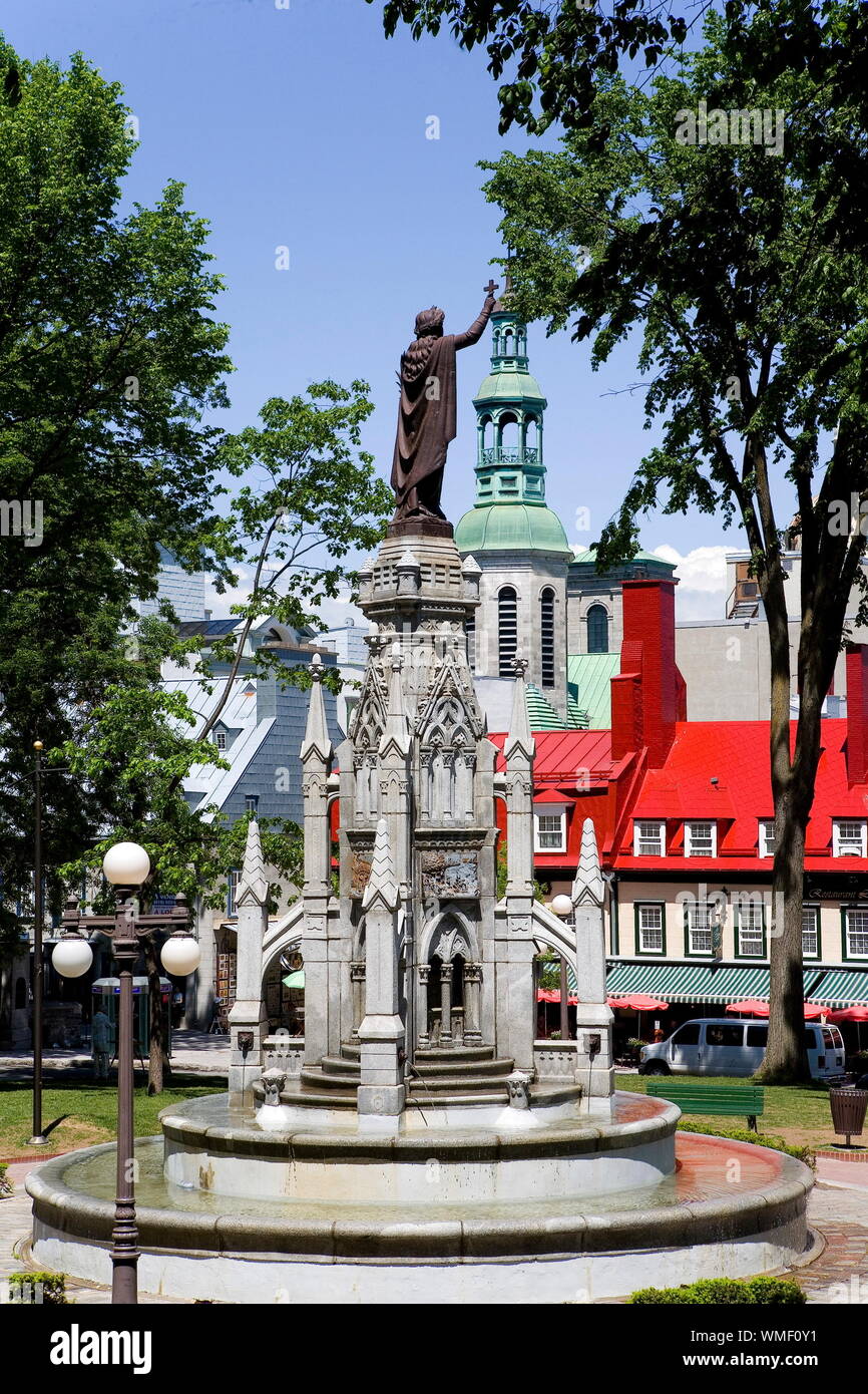 Monument faith quebec city canada hi-res stock photography and images ...