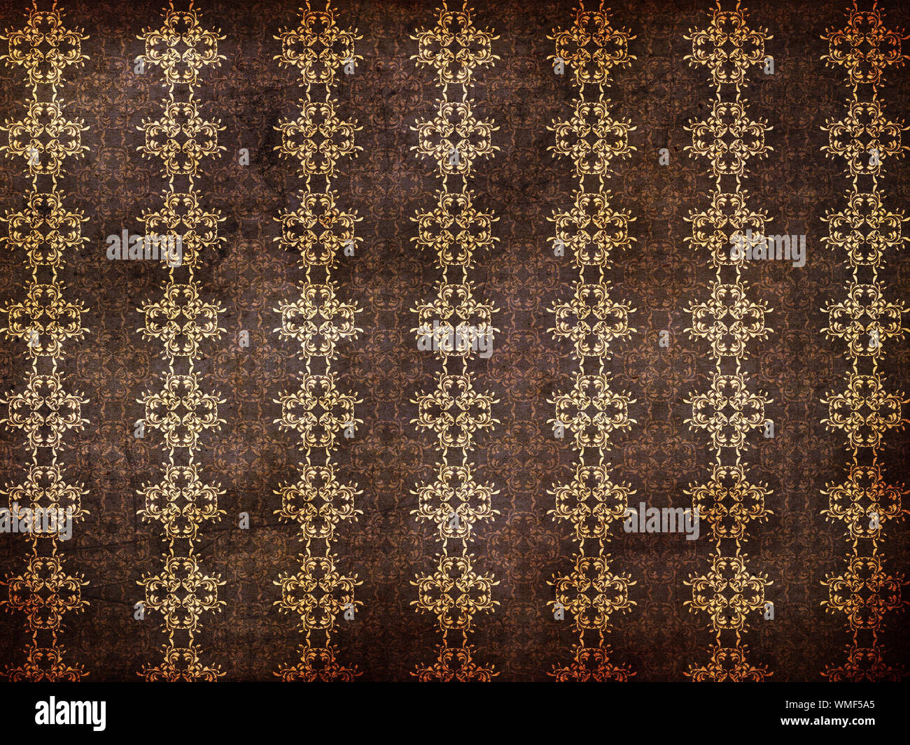 Illustration of vintage brown pattern grunge texture background Stock ...