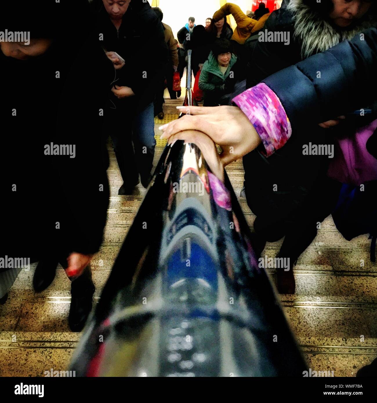 People rail hi-res stock photography and images - Alamy