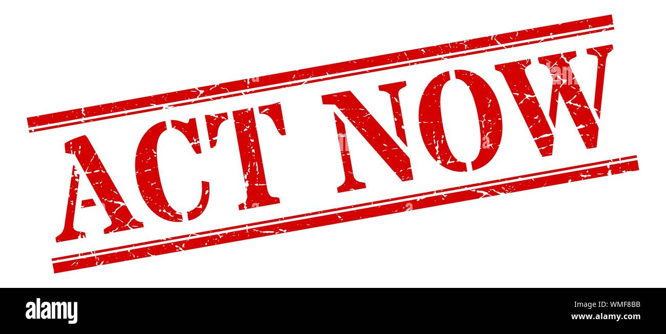 act now stamp. act now square grunge sign. act now Stock Vector Image ...
