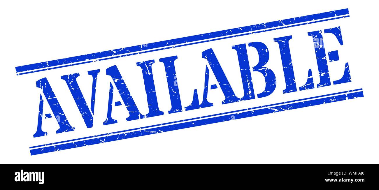 available stamp. available square grunge sign. available Stock Vector ...