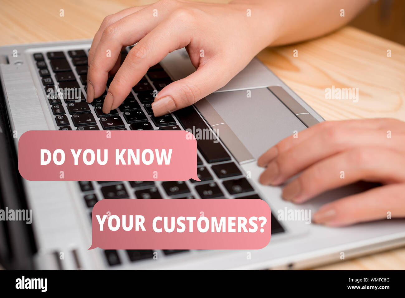 Handwriting text writing Do You Know Your Customers question ...