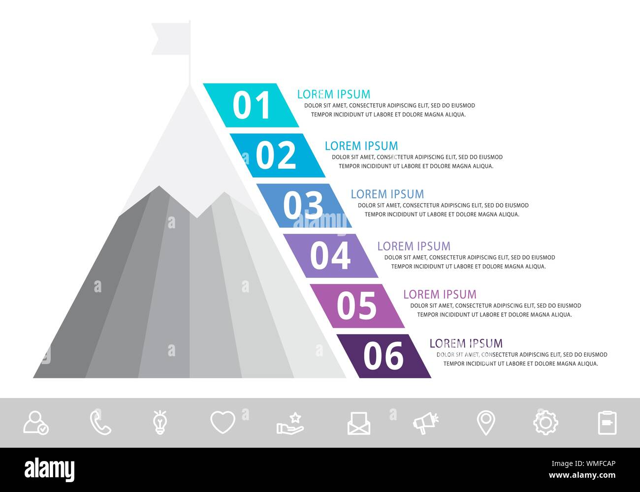6 way infographic hi-res stock photography and images - Alamy