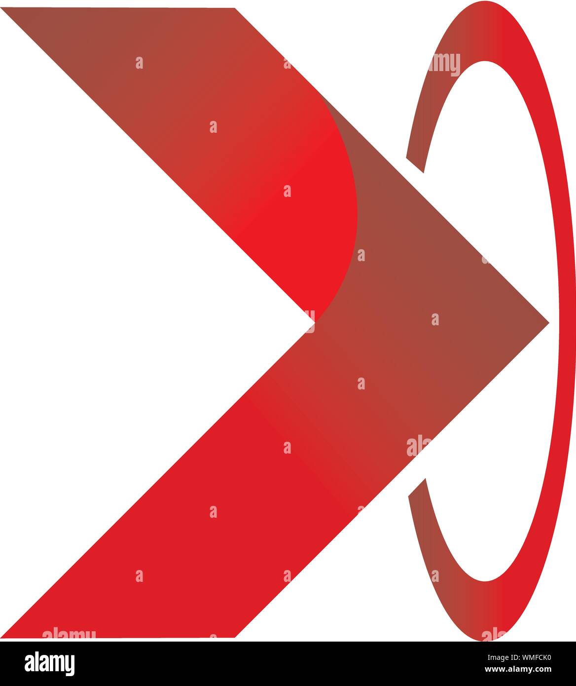 3d arrow mark Stock Vector Images - Alamy