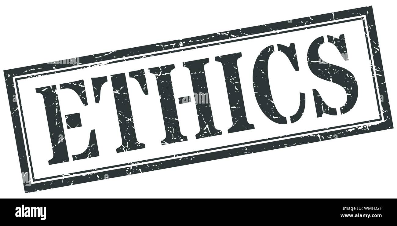 Ethics stamp Black and White Stock Photos & Images - Alamy