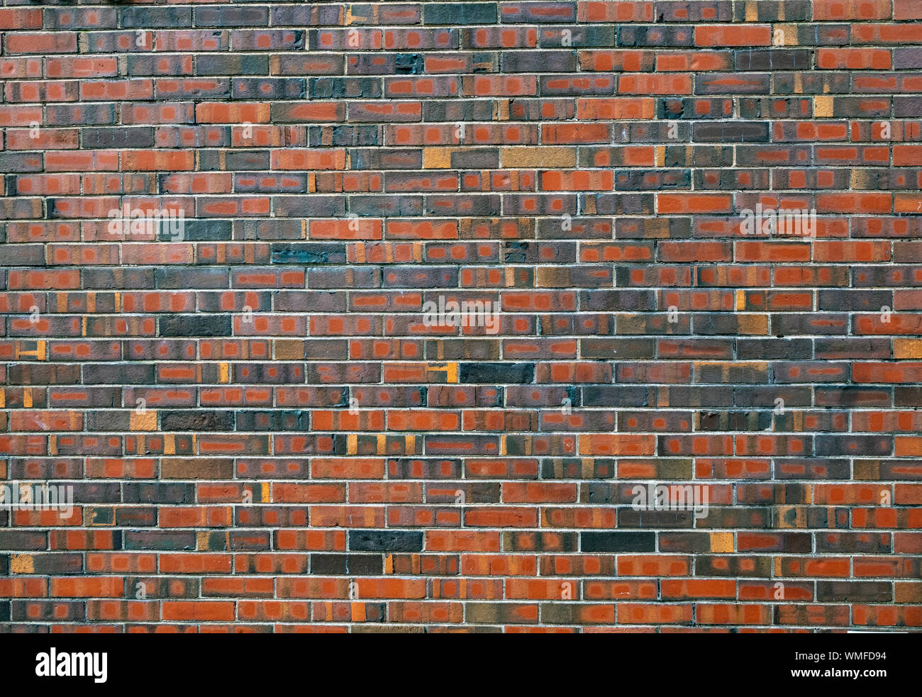 Red brick wall of building in New York City Stock Photo - Alamy
