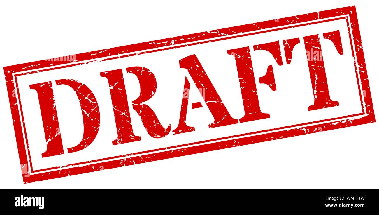 Draft stamp hi-res stock photography and images - Alamy