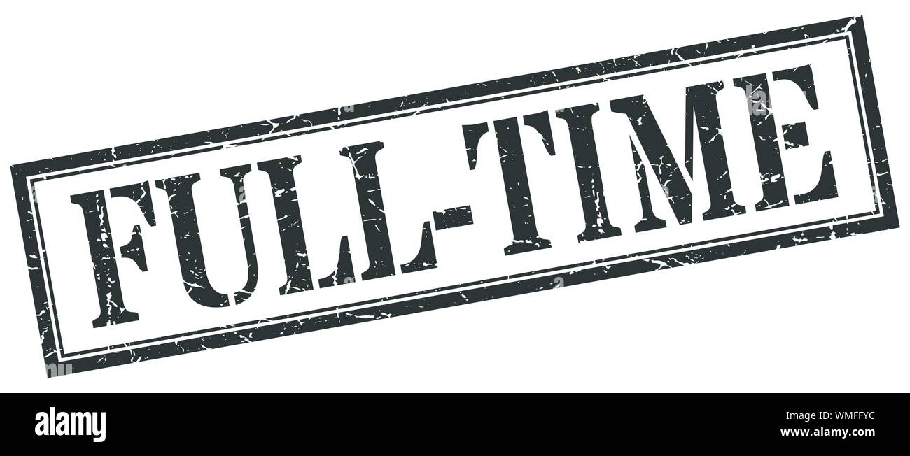 Full time rubber stamp Black and White Stock Photos & Images - Alamy