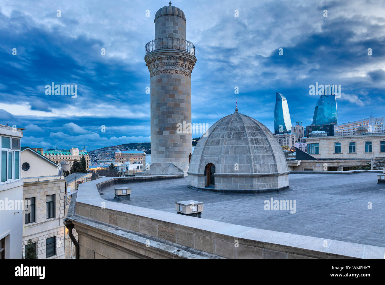 Street in Old City, Inner City, Baku, Azerbaijan Stock Photo - Alamy
