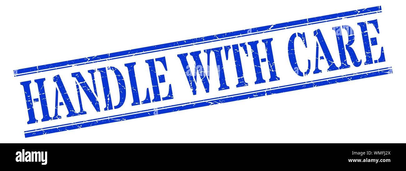 handle with care stamp. handle with care square grunge sign. handle with care Stock Vector Image ...