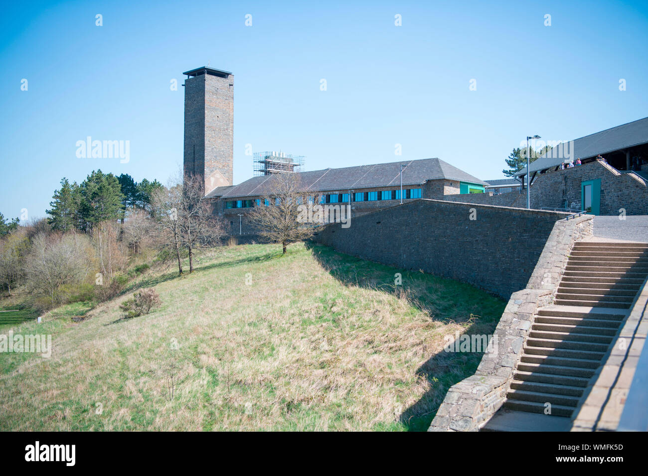 former NS Ordensburg Vogelsang, Eifel National Park, North Rhine ...