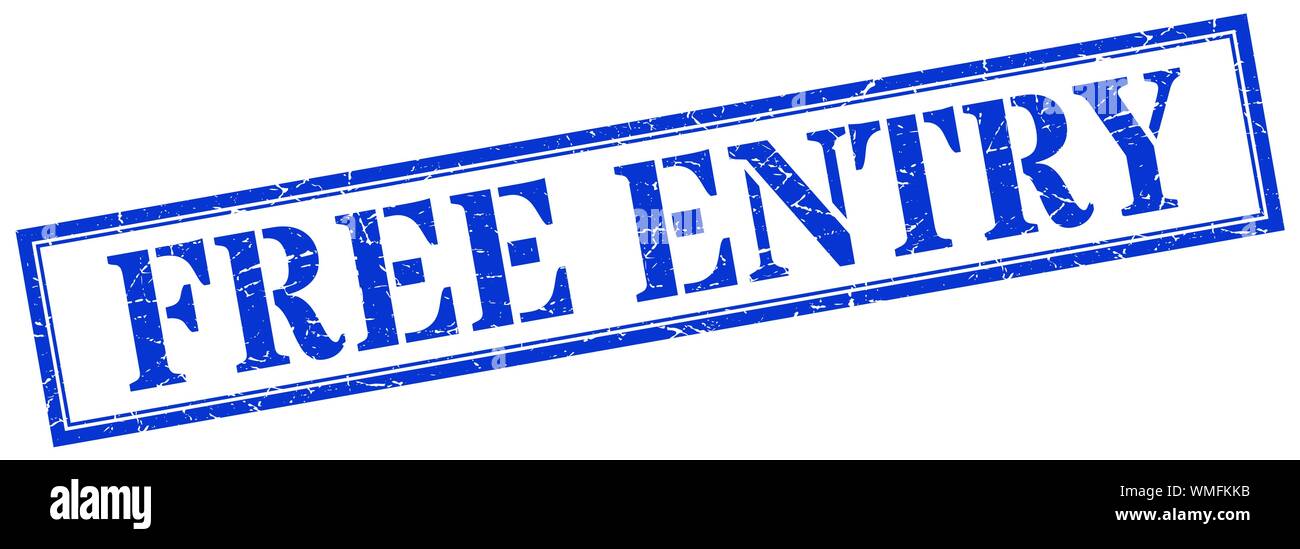 Free entry stamp square hi-res stock photography and images - Alamy