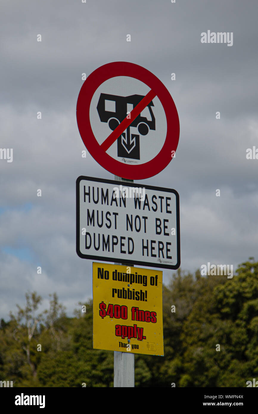 Human waste no dumping hi-res stock photography and images - Alamy