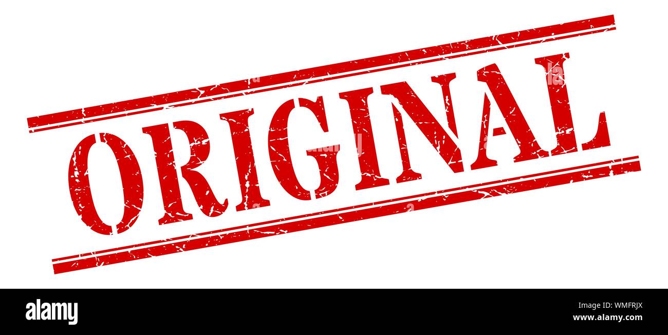 original stamp. original square grunge sign. original Stock Vector ...