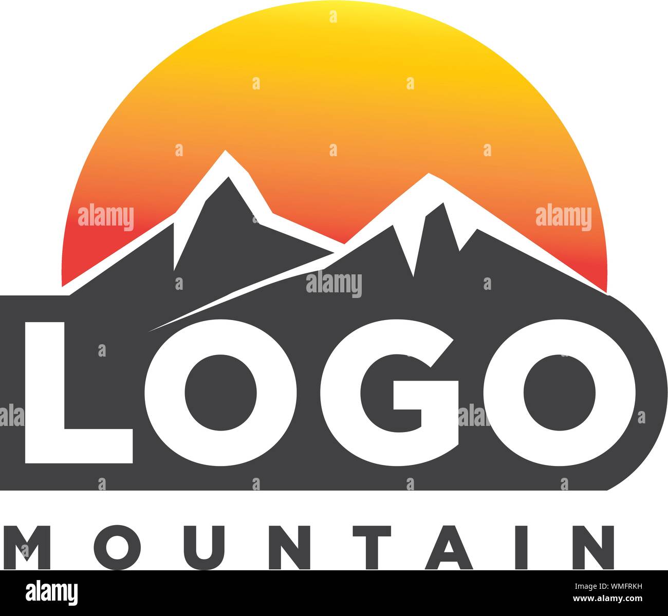 Montain top Stock Vector Images - Alamy