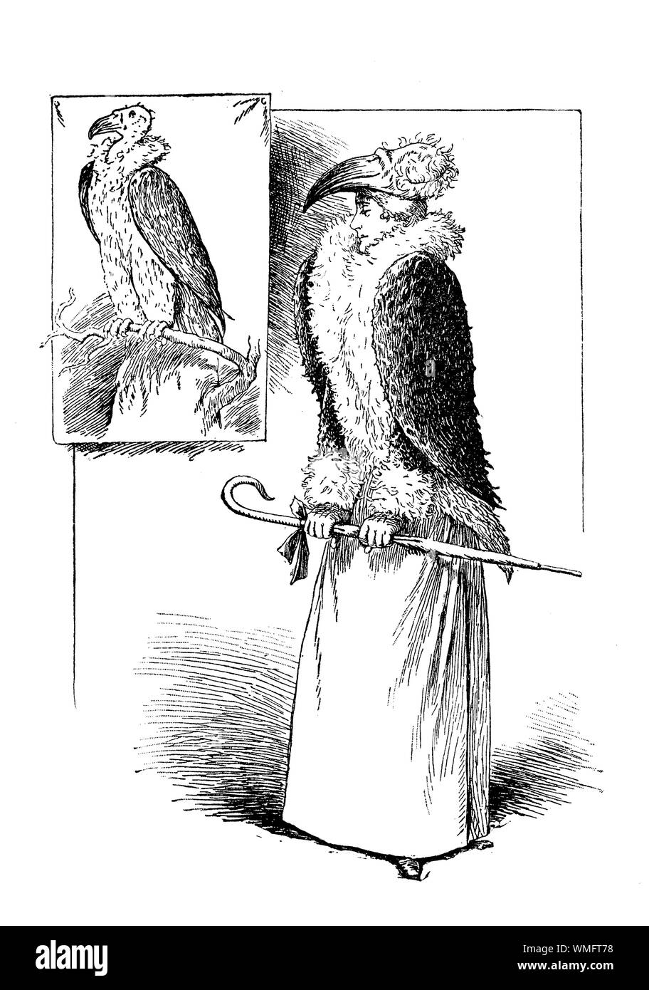 Vulture dress hi-res stock photography and images - Alamy