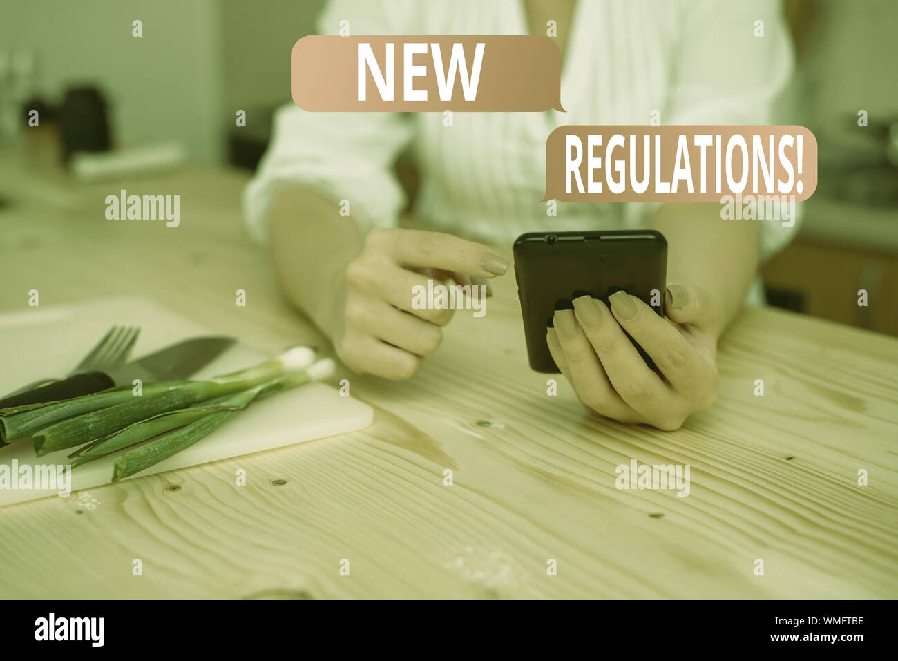 Conceptual hand writing showing New Regulations. Concept meaning rules ...