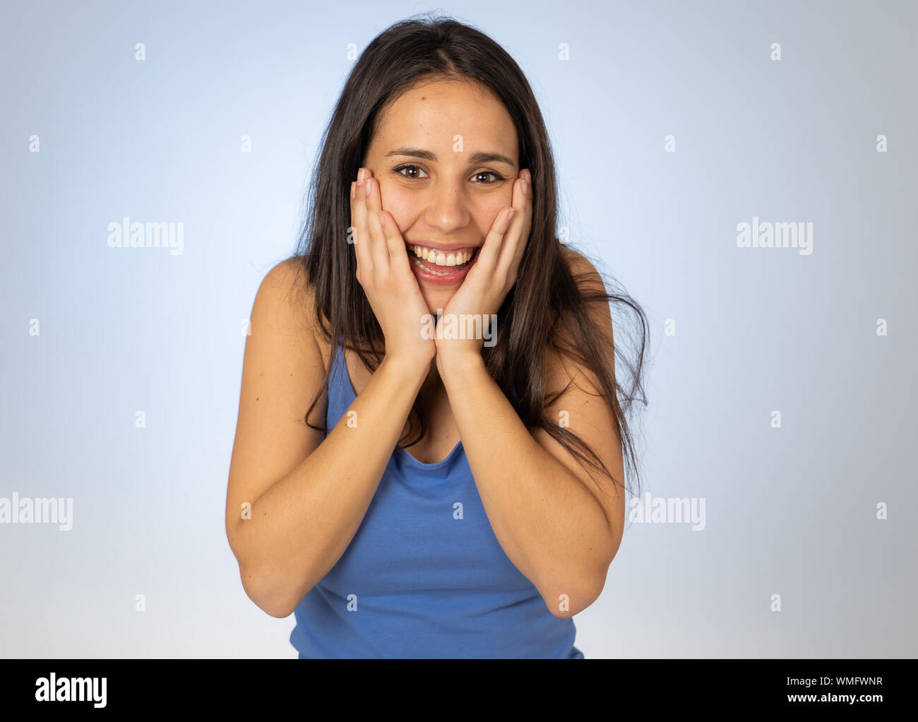 Euphoric excited hi-res stock photography and images - Alamy