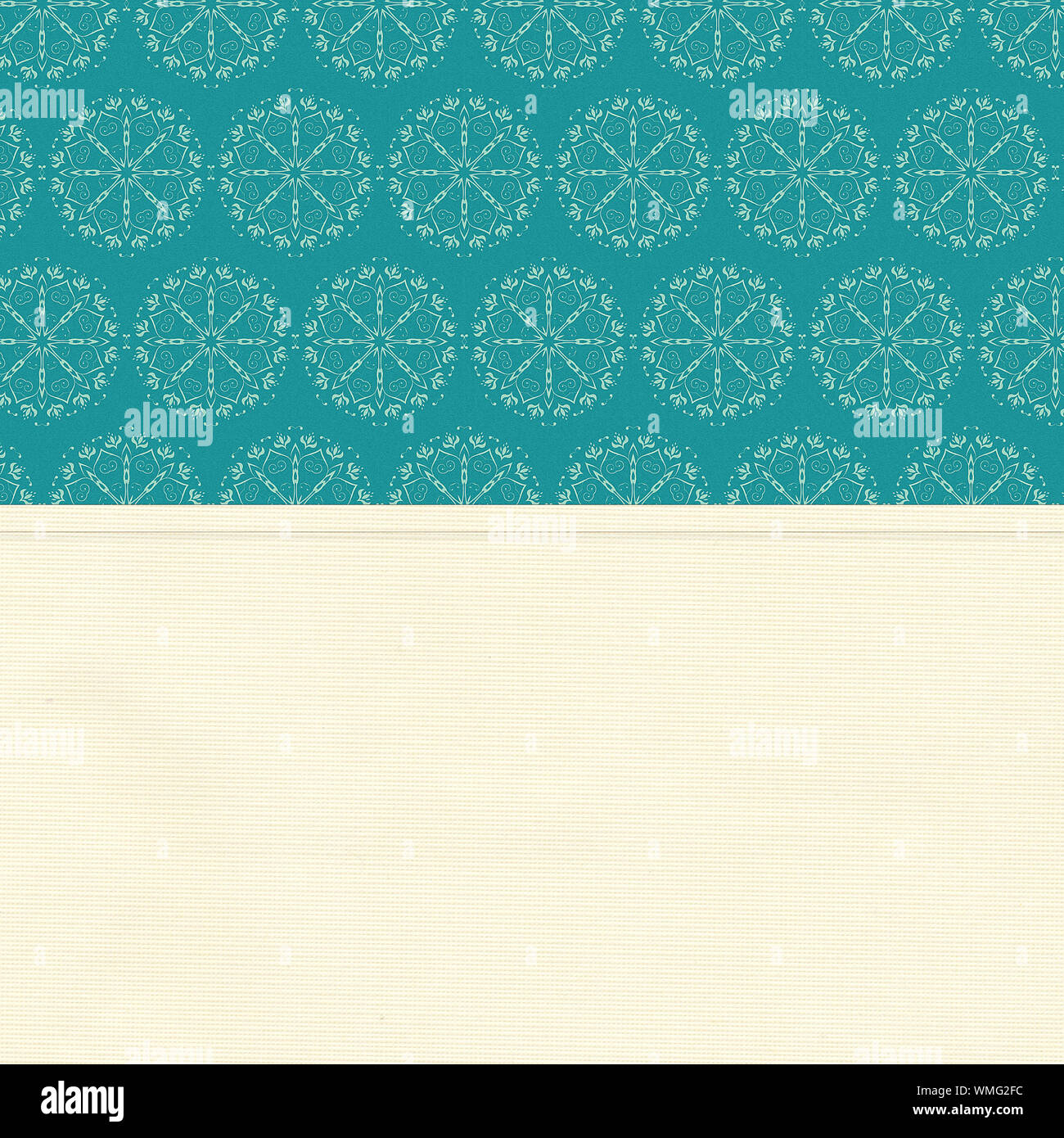 Vintage style invitation with floral patterns and paper texture Stock ...