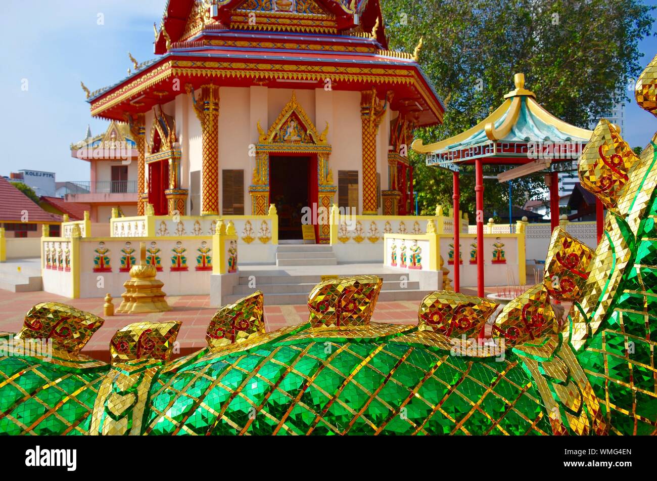 Chayamangkalaram buddhist temple hi-res stock photography and images ...