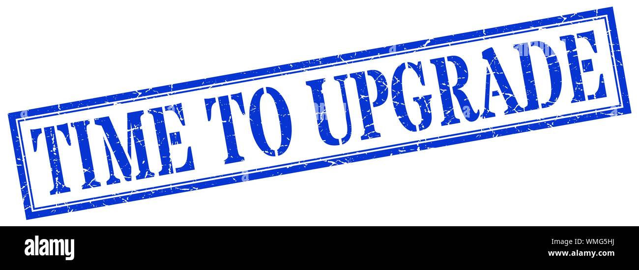 Time upgrade sign square Stock Vector Images - Alamy