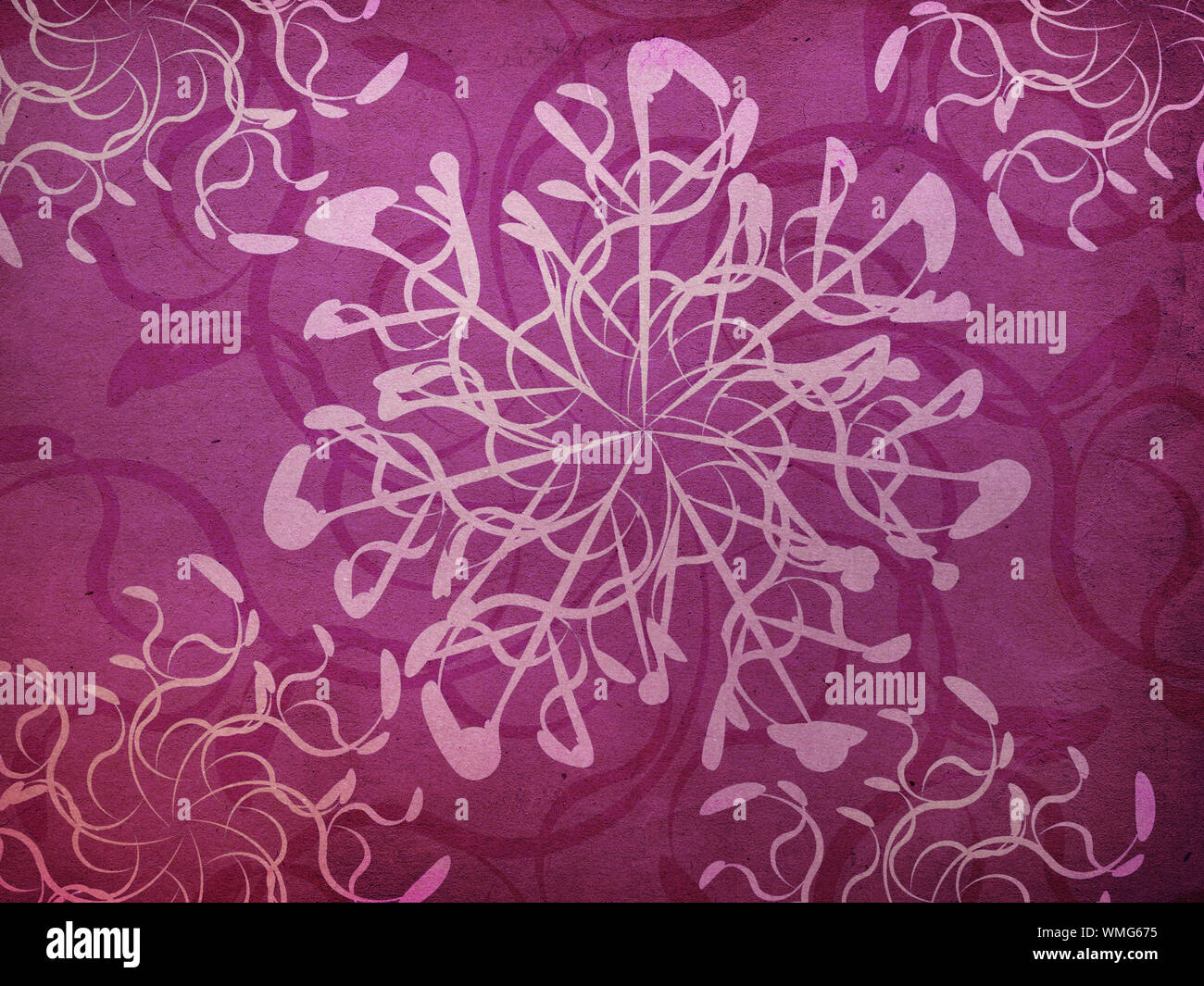 Illustration of purple vintage floral pattern texture background Stock ...