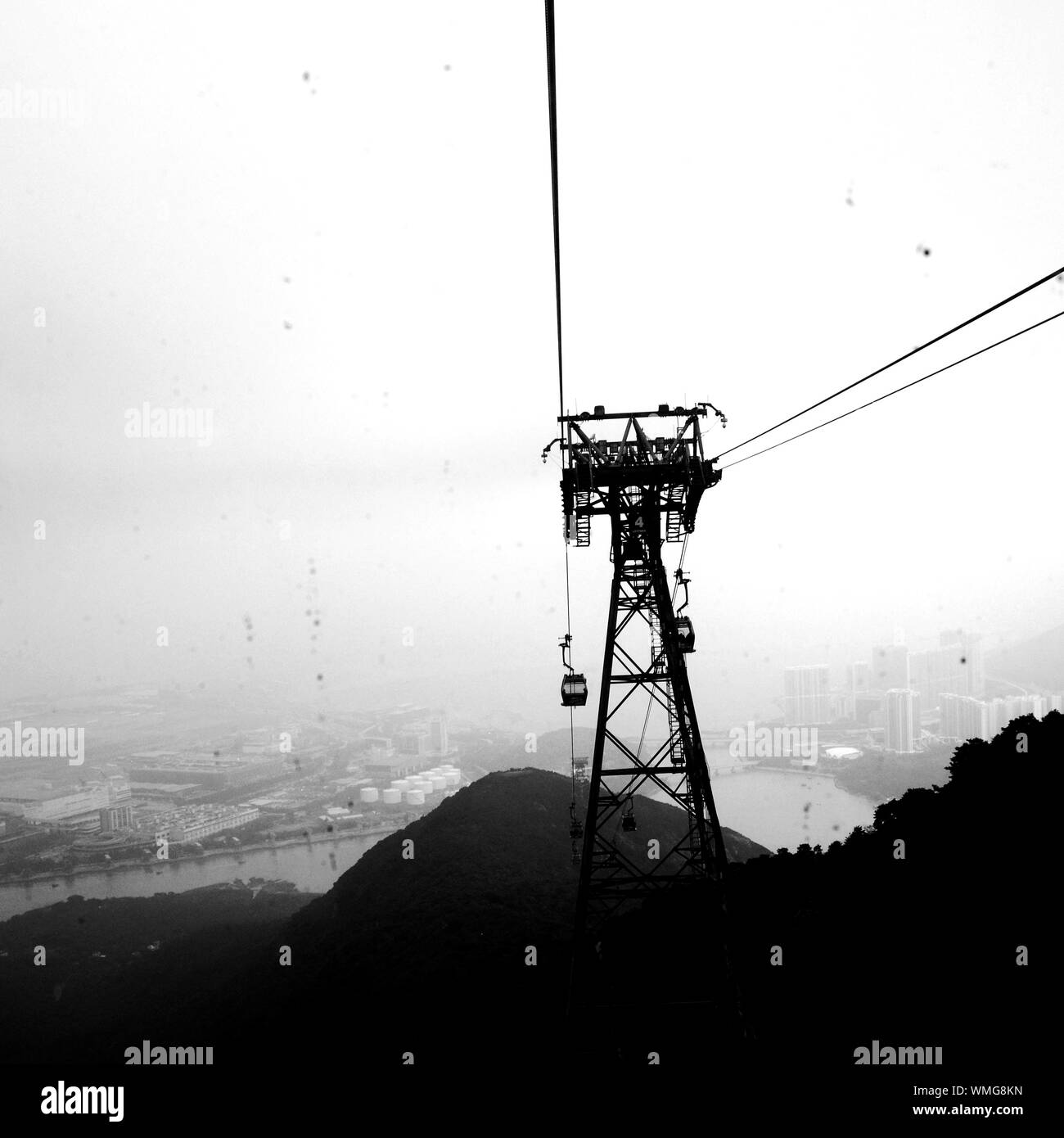 Water cable car Black and White Stock Photos & Images - Alamy
