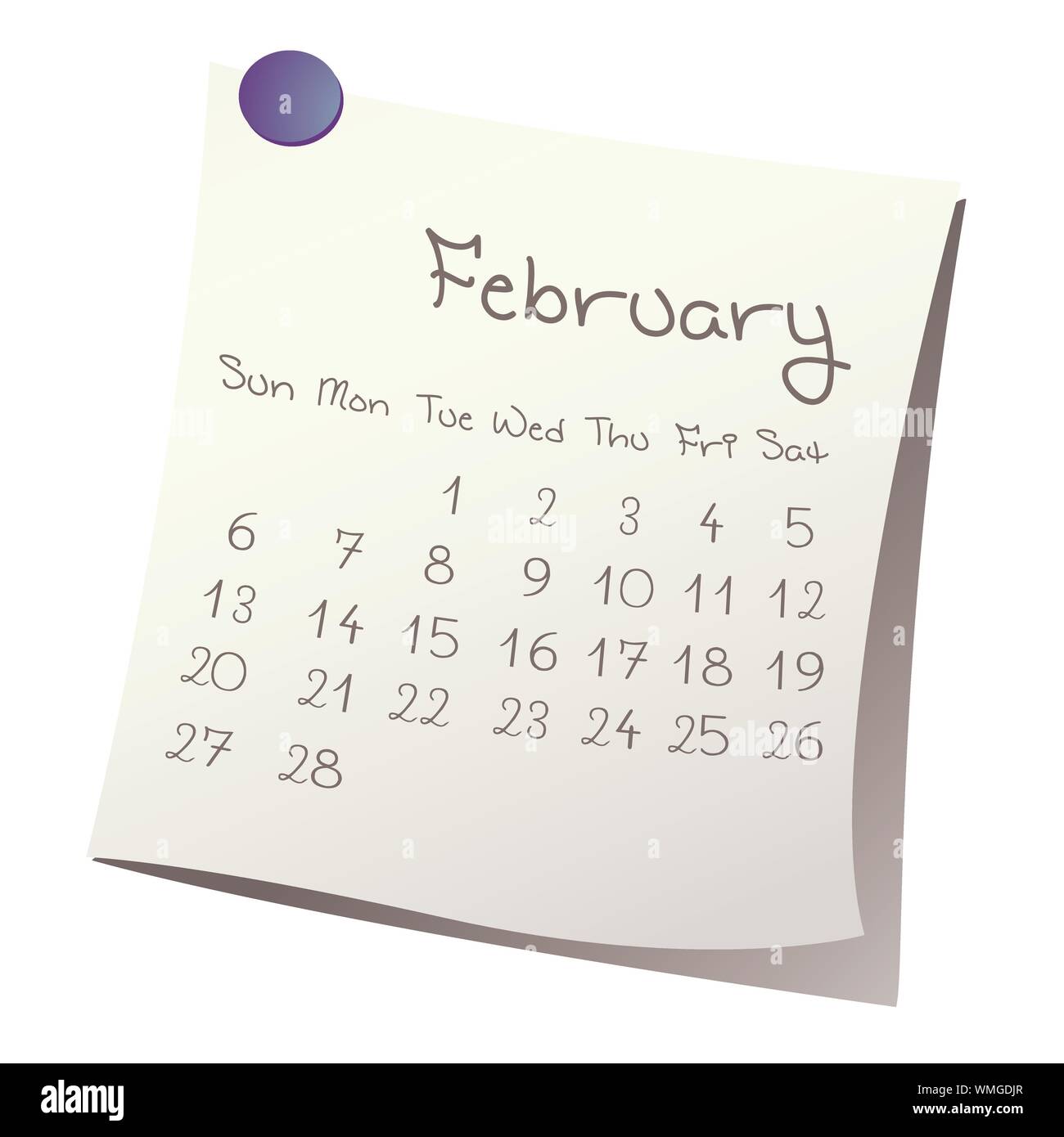 11 february Cut Out Stock Images & Pictures - Alamy