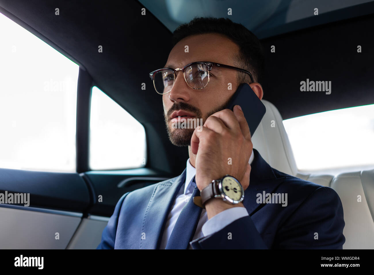 Call investor hi-res stock photography and images - Alamy