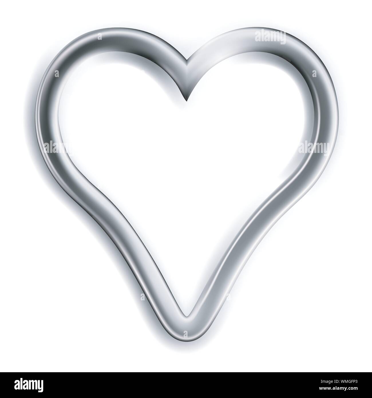 Silver love Cut Out Stock Images & Pictures - Alamy