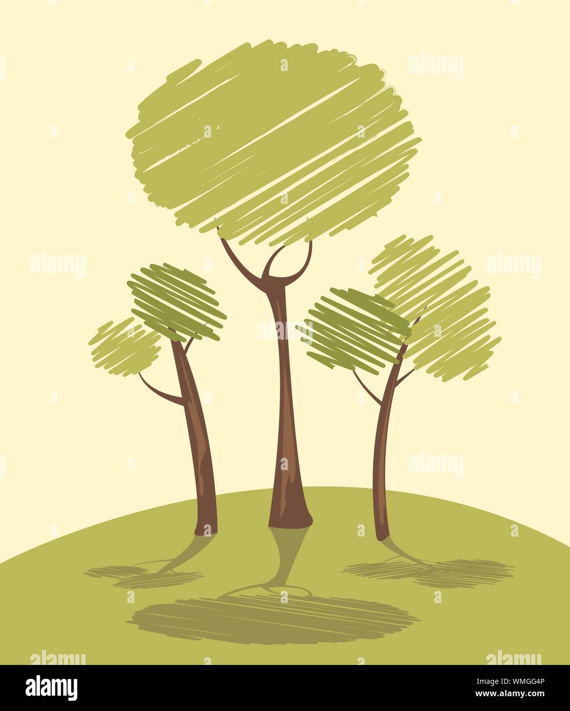 Square Root Tree Stock Vector Images - Alamy