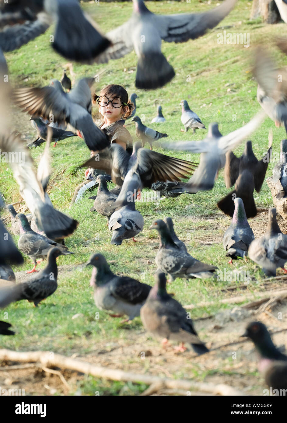 Cute baby flying hi-res stock photography and images - Alamy